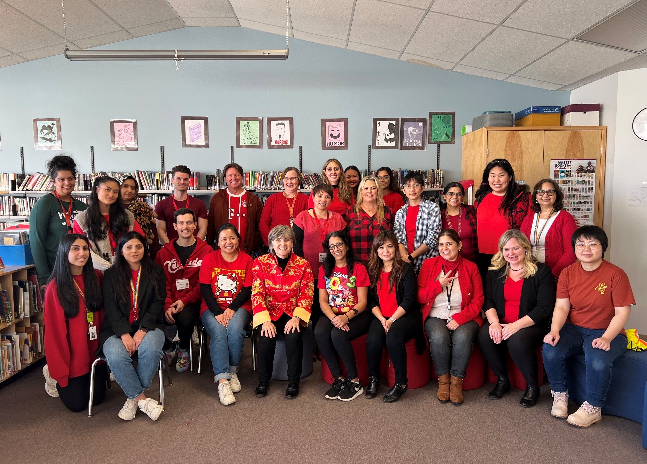Lunar New Year Staff Photo