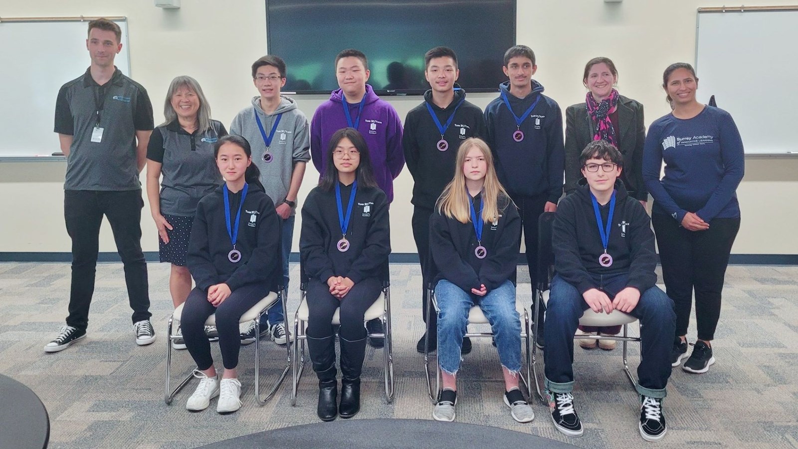 Seven Surrey students medal at Canada Wide Science Fair
