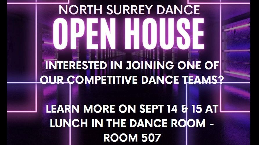 Sports & Clubs Info Sessions - Week of Sept 11