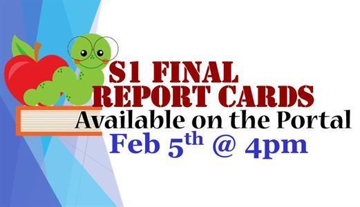 S1 Report Cards