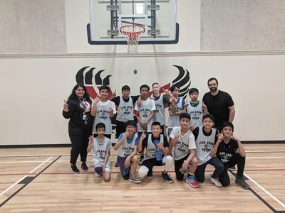 Lena Shaw Boys Basketball Team Takes First Place!